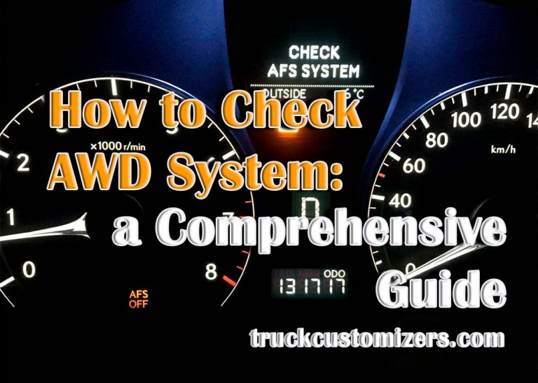 Essential Guide to Checking Your AWD System